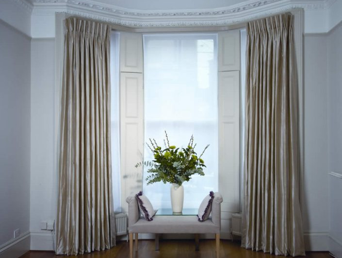 Bay Window Curtains - London Curtains | Made to Measure Blinds ...