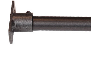 Wrought Iron Curtain Poles | For Bay Windows